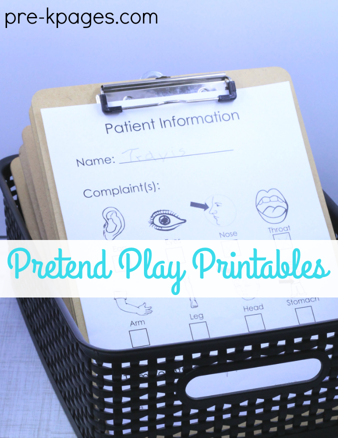 Doctor's Office Dramatic Play Center for Kids