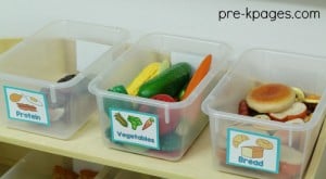 Printable Dramatic Play Labels