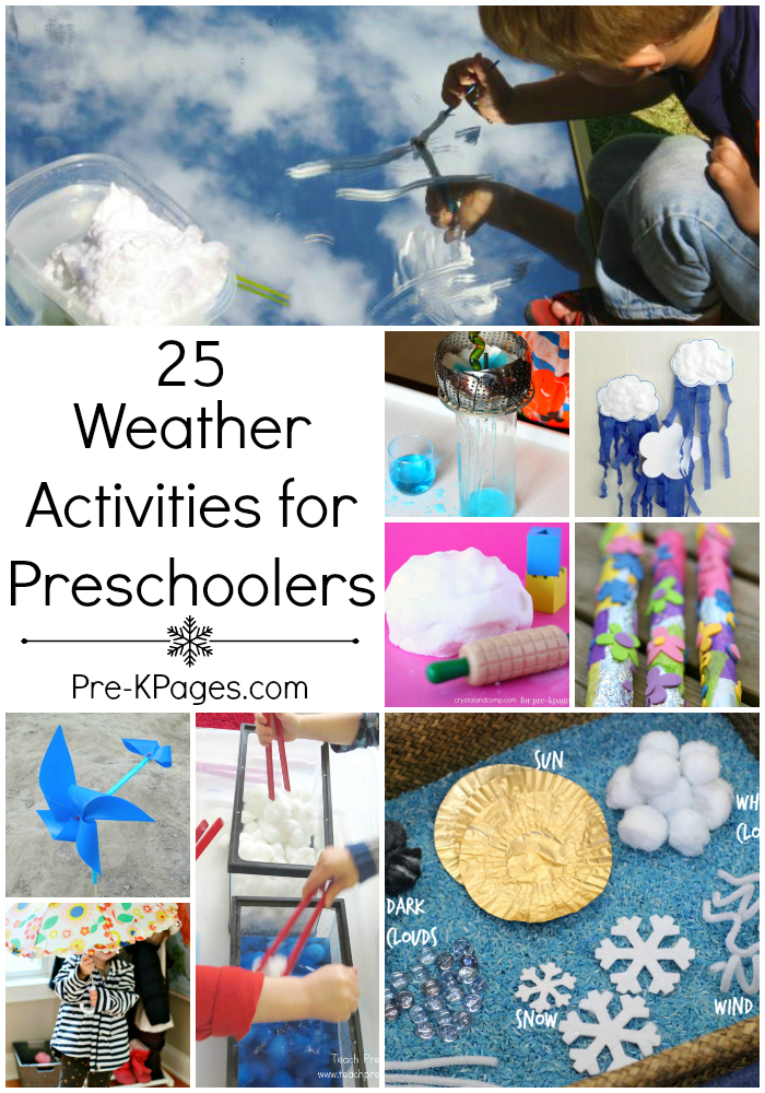 Weather Activities For Preschool Weather Activities For Preschool