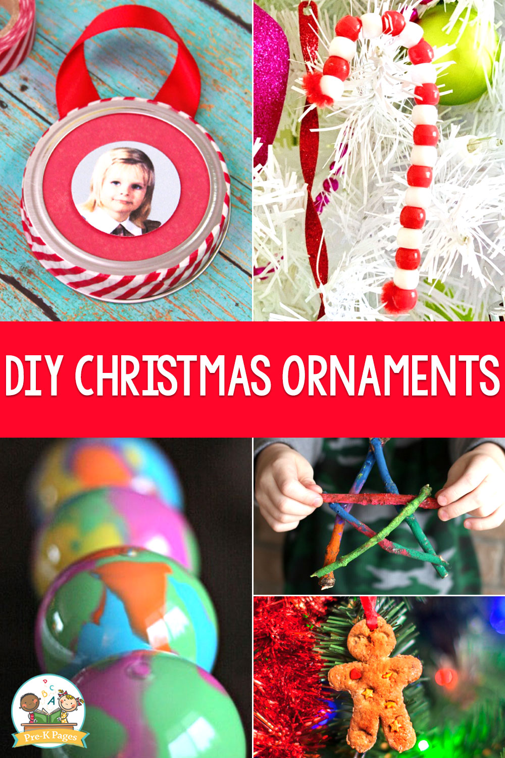 20 Easy Christmas Ornaments Preschoolers Can Make Pre K Pages 20 Easy Christmas Ornaments Preschoolers Can Make Pre K Pages