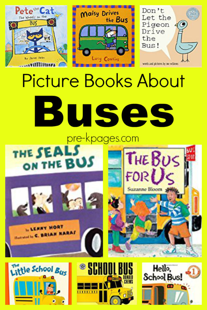 Picture Books About Buses - Pre-K Pages