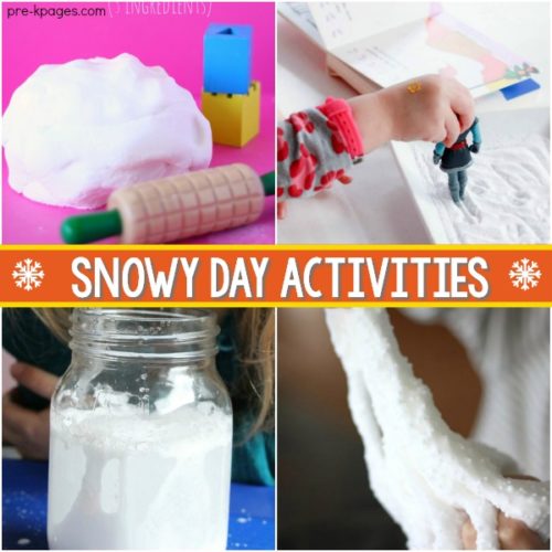 Activities for The Snowy Day - Pre-K Pages