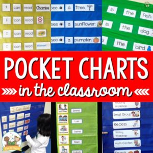 How to Use Pocket Charts in the Classroom - Pre-K Pages
