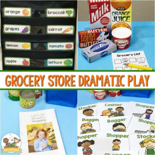 Grocery Store Dramatic Play Center