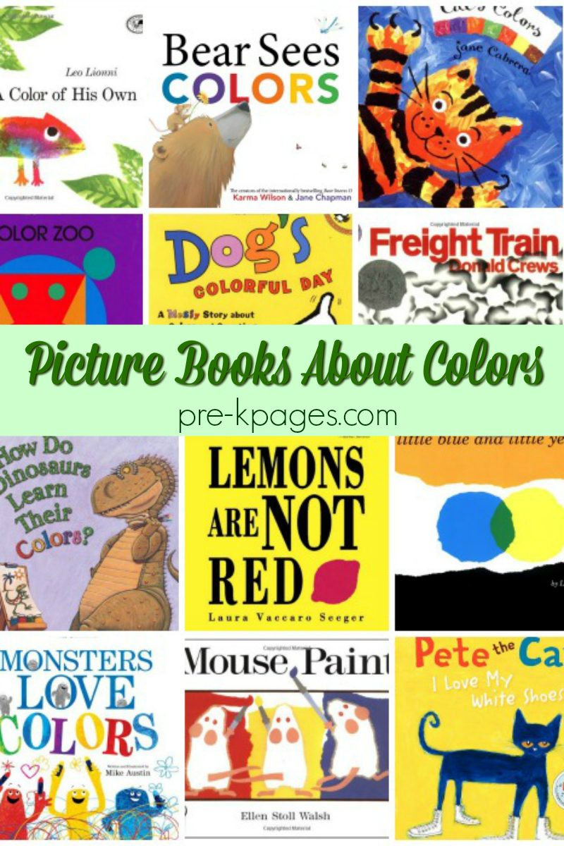Picture Books About Colors For Preschoolers Pre K Pages