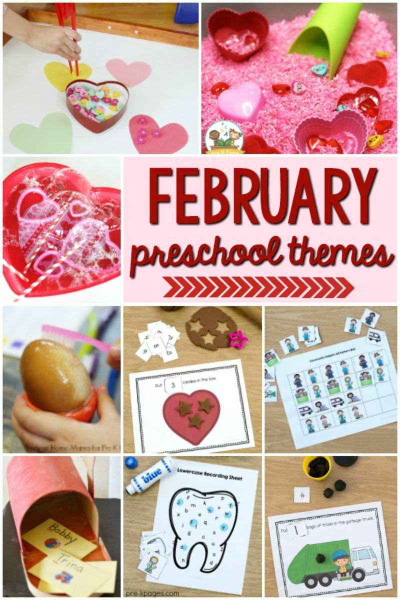 February Preschool Lesson Plan Art Collectibles Digital Lifepharmafze