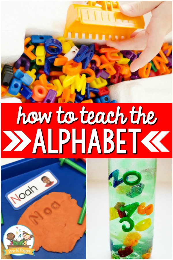 Teaching The Alphabet To Preschoolers Pre K Pages