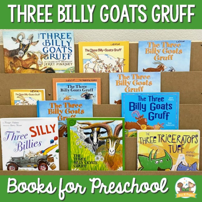 Best Three Billy Goats Gruff Books for Preschool - Pre-K Pages