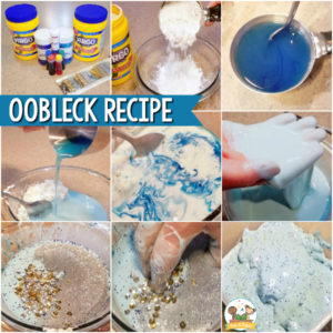 How to Make Oobleck: Recipe for Preschoolers and Pre-K - Pre-K Pages