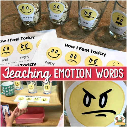 Emotion Words: Teaching Preschoolers About Their Feelings - Pre-K Pages
