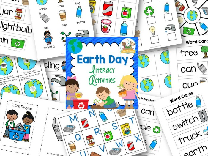 Earth Day Literacy Pre K Pages Earth Day Literacy Pre K Pages
